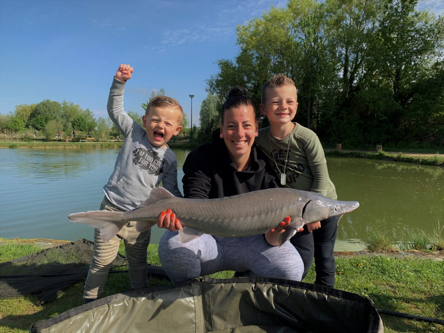 Avonturenvijvers: Kom vissen op Steur, Karper, Meerval etc. - Toms Creek